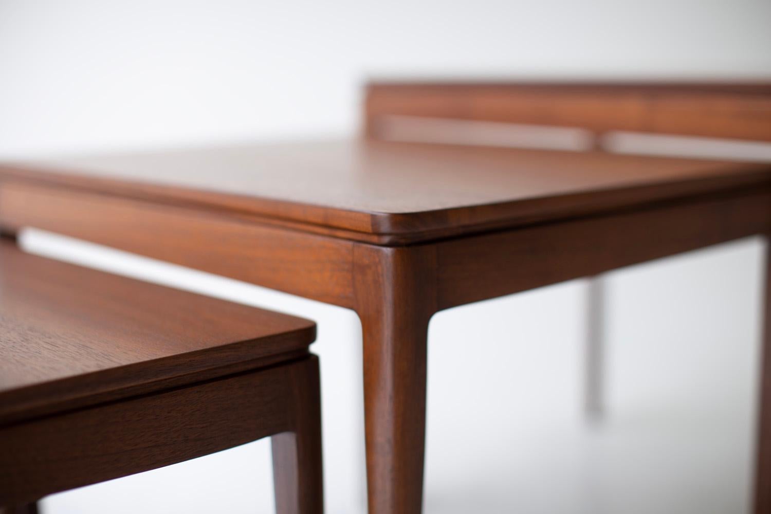 Swanky Kipp Stewart Stacking Tables for Drexel For Sale at 1stDibs