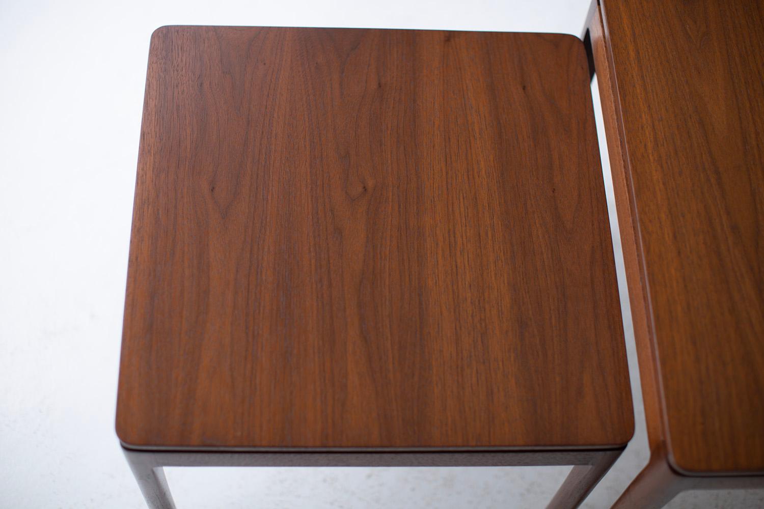 Swanky Kipp Stewart Stacking Tables for Drexel For Sale at 1stDibs