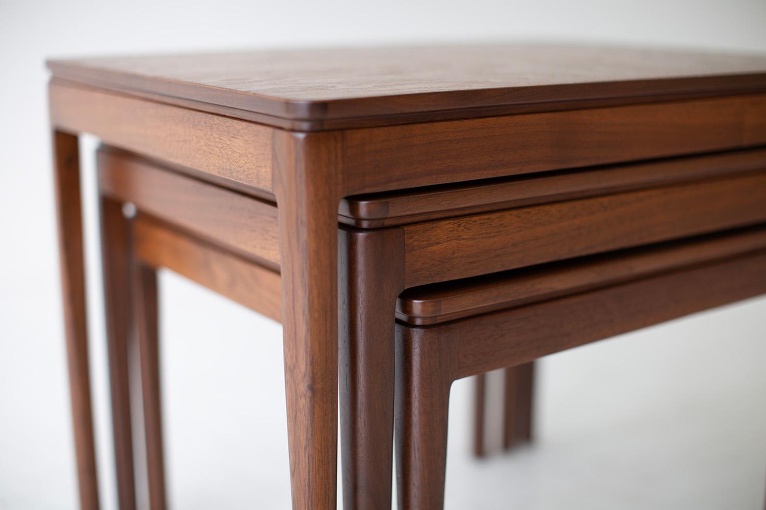 Swanky Kipp Stewart Stacking Tables for Drexel For Sale at 1stDibs