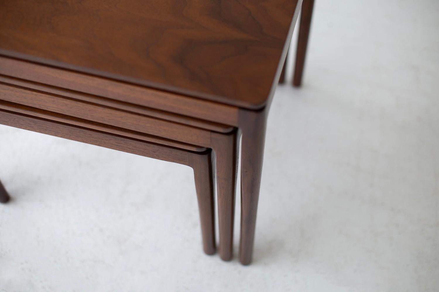 Swanky Kipp Stewart Stacking Tables for Drexel For Sale at 1stDibs