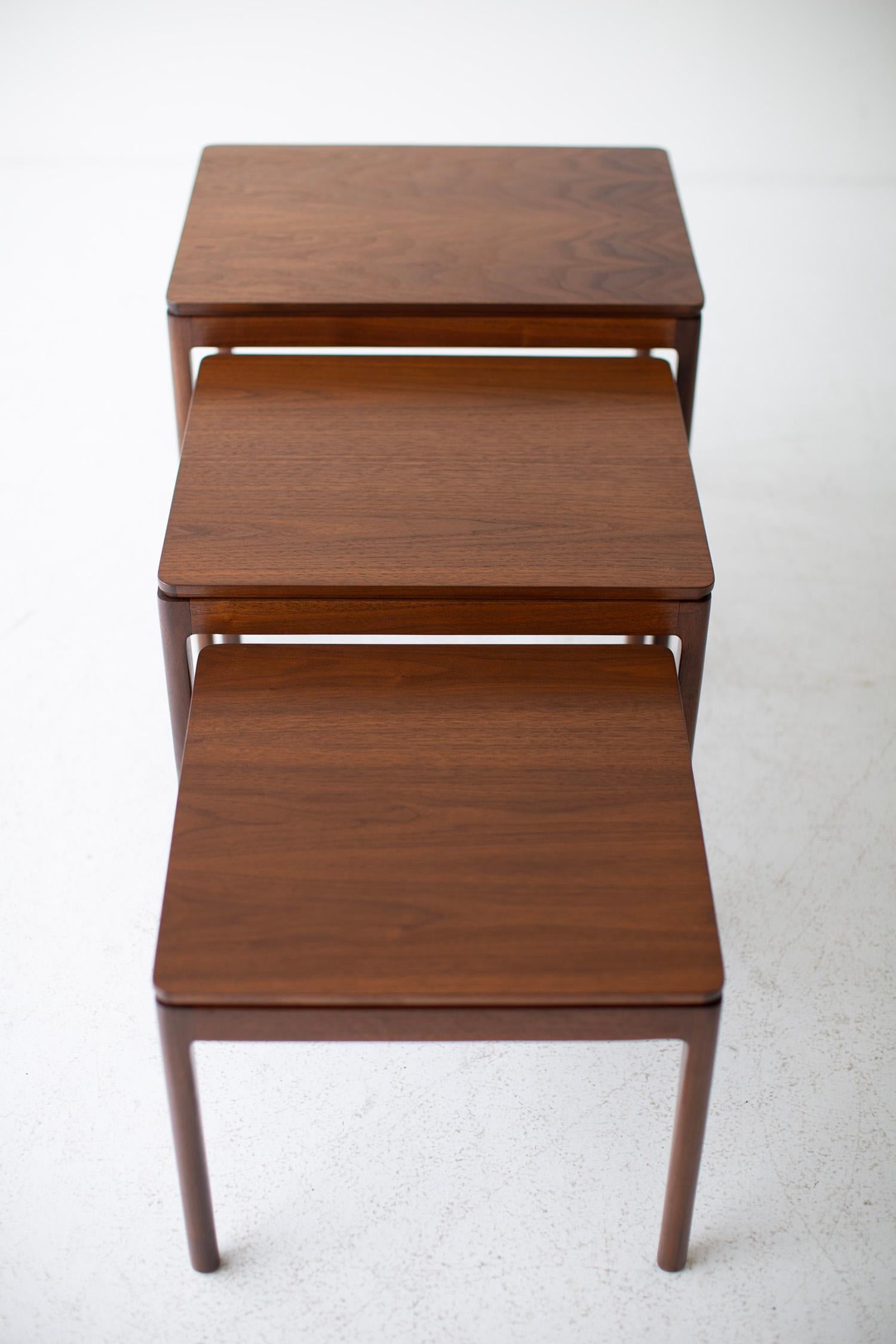 Swanky Kipp Stewart Stacking Tables for Drexel For Sale at 1stDibs