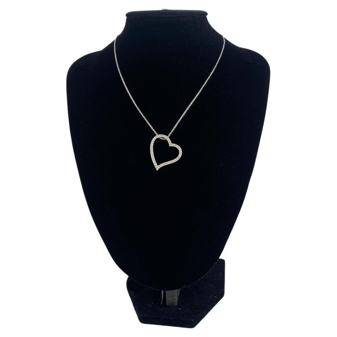 Swarovski Heart Pendant For Sale at 1stDibs