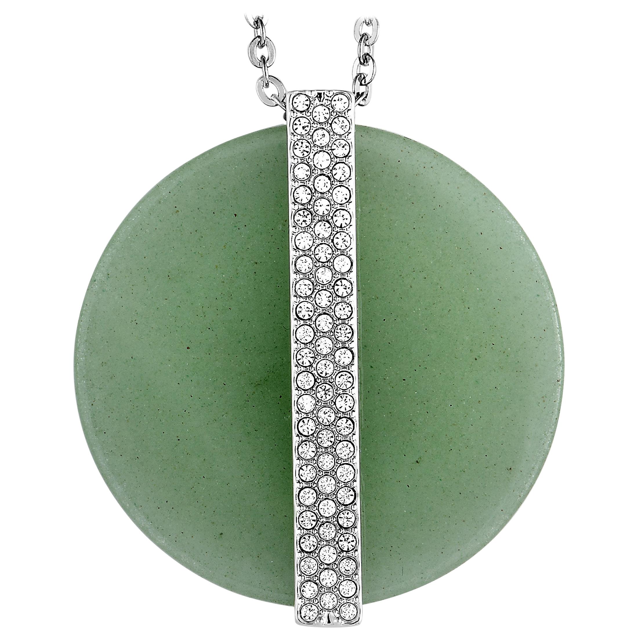 Swarovski Goodwill Yellow Gold-Plated and Crystal Pendant Necklace at ...