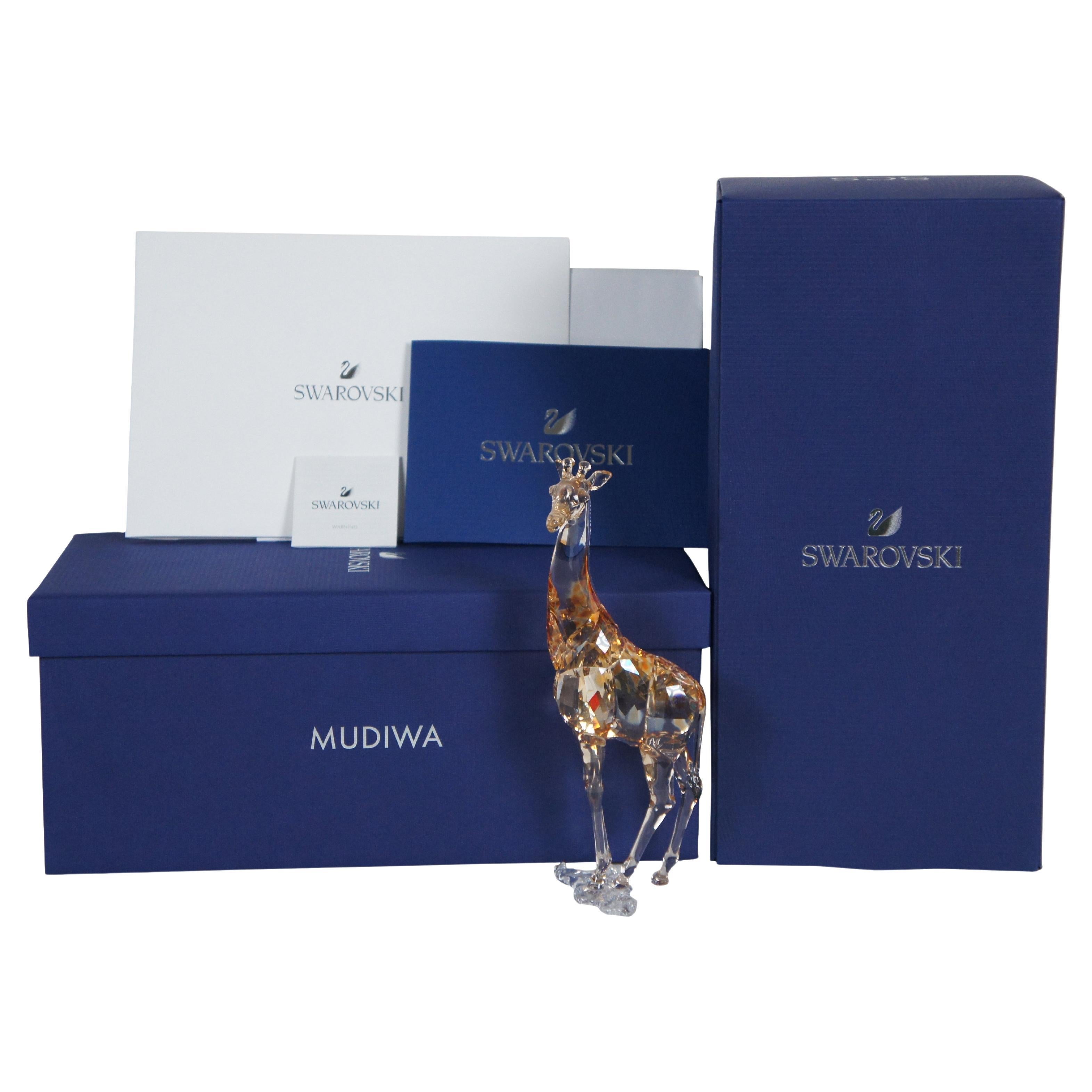 Swarovski SCS Annual Edition Mudiwa African Giraffe Figurine w Box For ...
