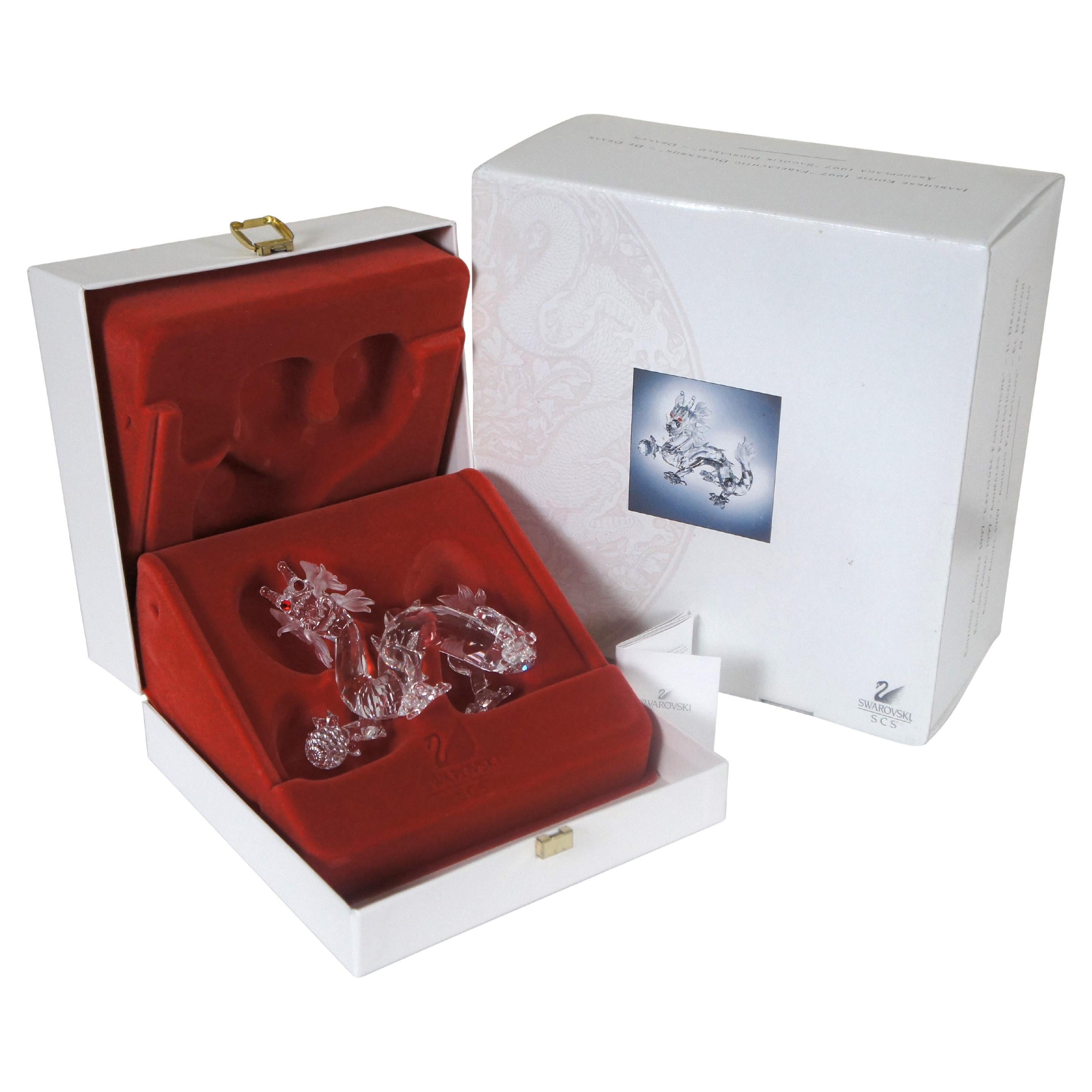 Swarovski SCS Fabulous Creatures The Dragon 1997 Annual Edition w Box ...