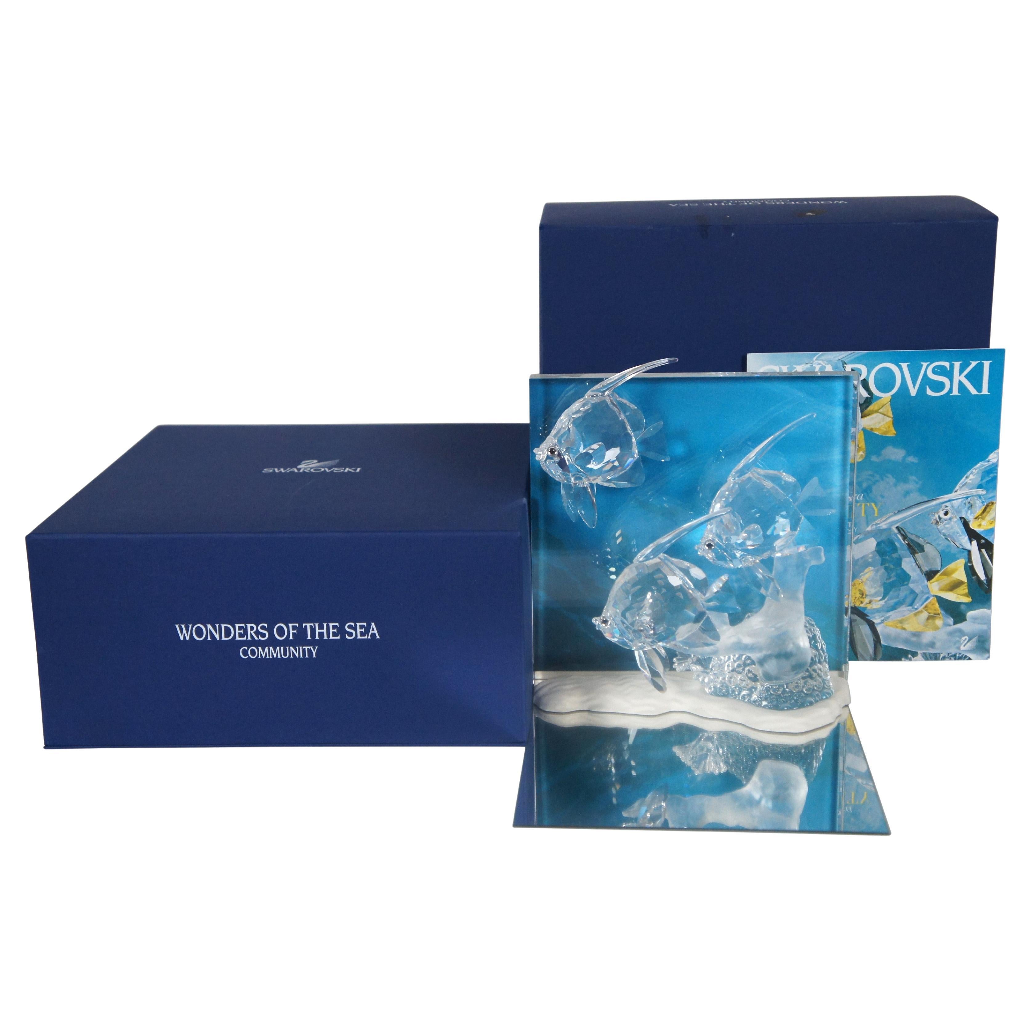 Swarovski SCS 1990 Lead Me Dolphins 1991 Save Me Seals Sea Lions ...