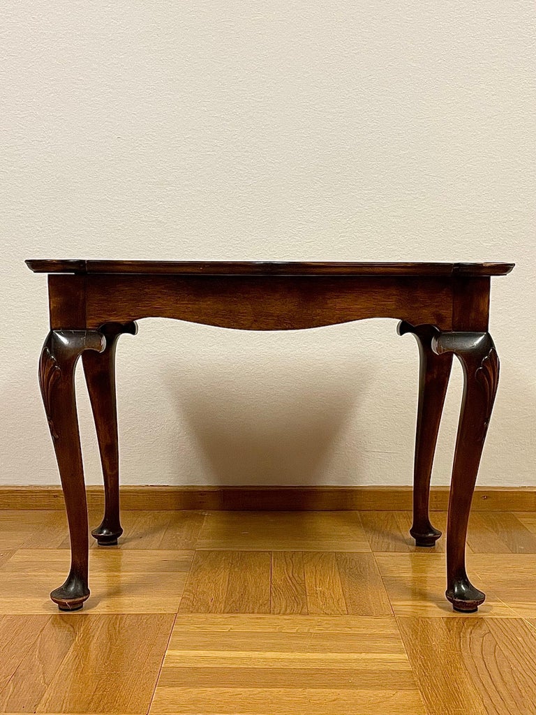 Swedish 1930s Tray Table in Stained Birch from Nordiska Kompaniet For ...