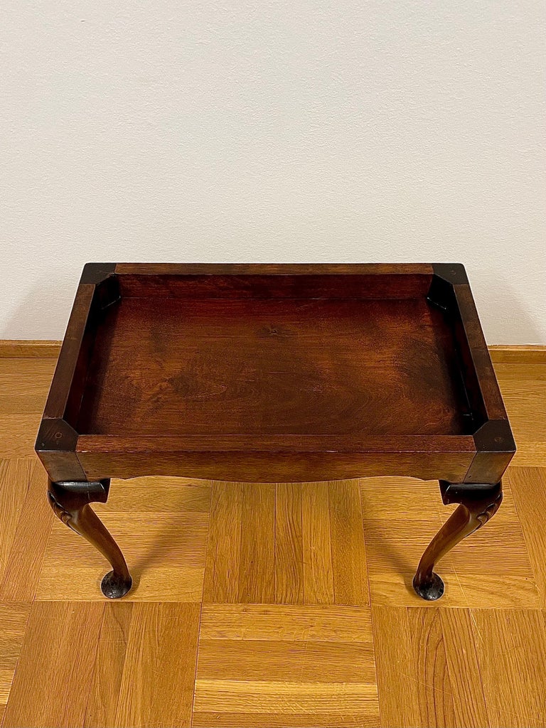 Swedish 1930s Tray Table in Stained Birch from Nordiska Kompaniet For ...