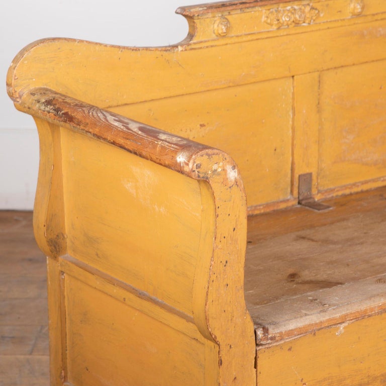 Swedish 19th Century Allmoge Bench For Sale at 1stDibs