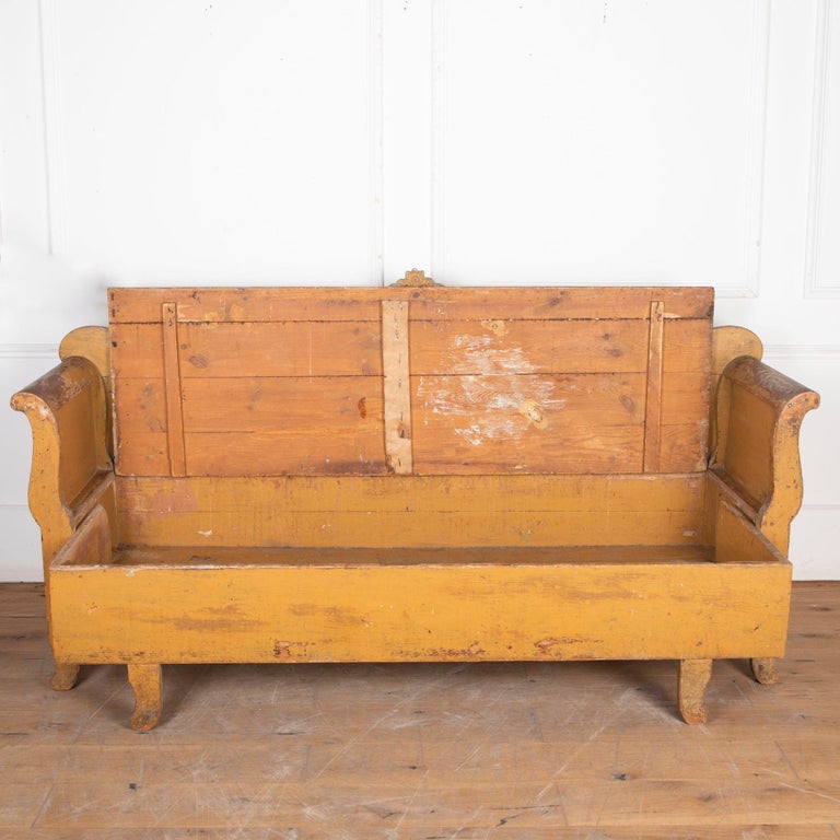 Swedish 19th Century Allmoge Bench For Sale at 1stDibs