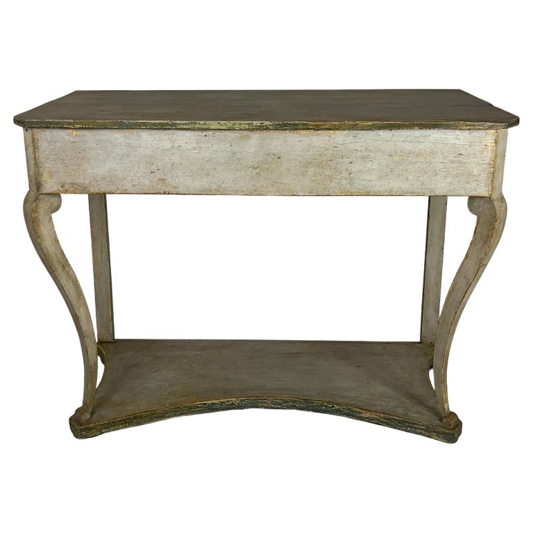 Swedish 19th Century Painted Console Table For Sale at 1stDibs