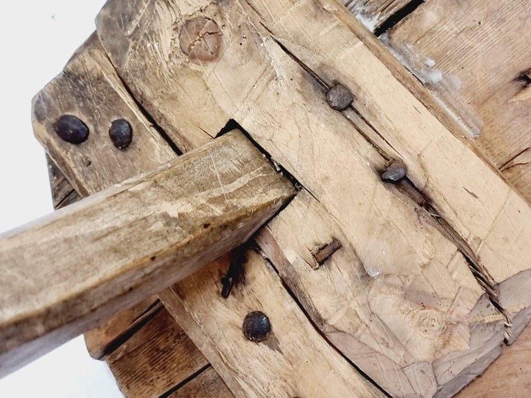 Swedish Allmoge / Folk Art, Stool, Signed by Previous Owners, 19th ...