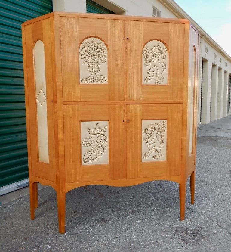 Swedish Art Deco Storage Cabinet by Otto Schulz for Boet For Sale at ...