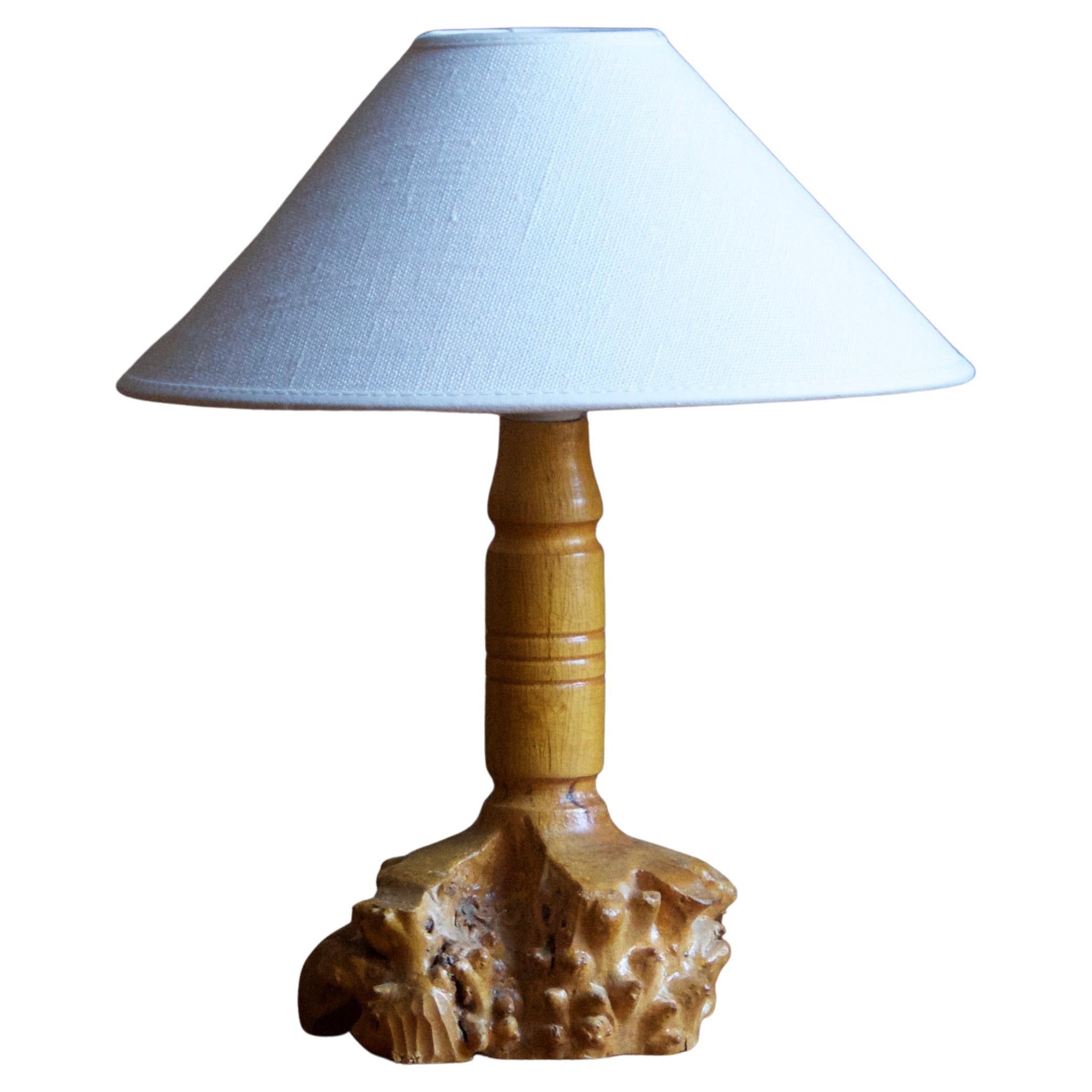 Folke Walving, Freeform Table Lamps, Glass, Målerås, Sweden, 1960s at ...