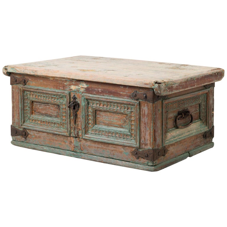 Swedish Baroque Chest from the Mid-1700s at 1stDibs