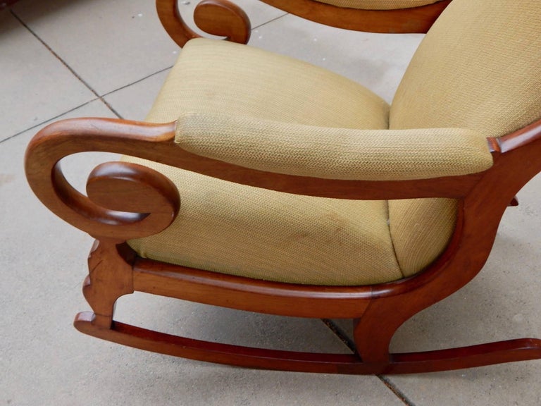 Swedish Biedermeier Rocking Chair, circa 1850 For Sale at 1stDibs ...