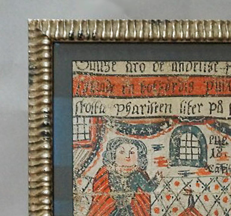 Swedish Bonad with Three Panels at 1stDibs