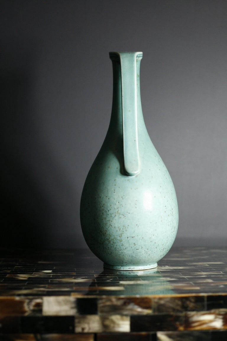Swedish Ceramic Vase by Gunnar Nylund, Rörstrand, Sweden, 1950 For Sale ...