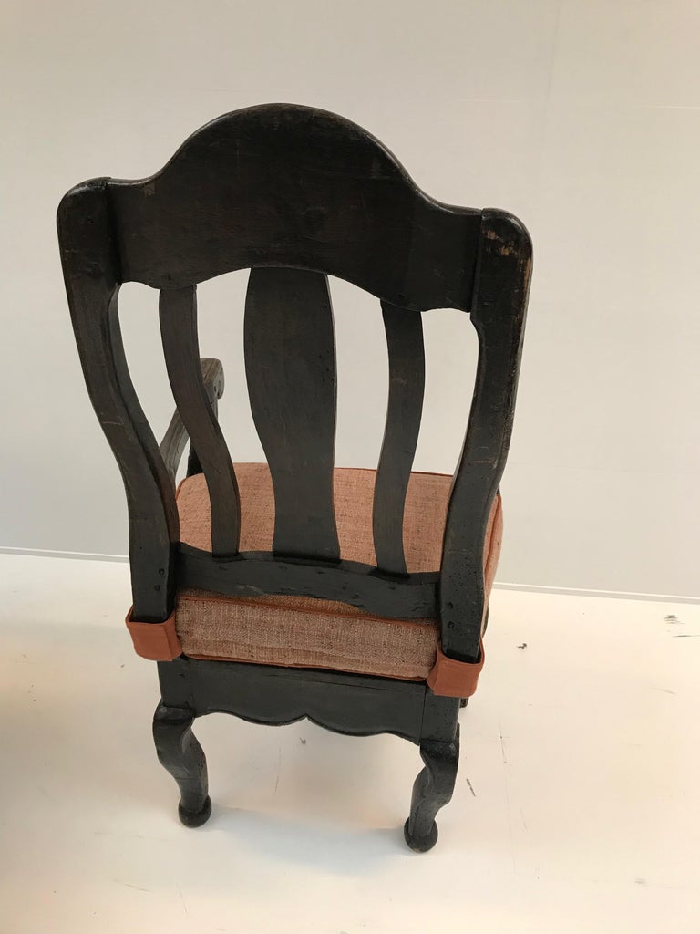 Swedish Chair, Dark Patinated For Sale at 1stDibs