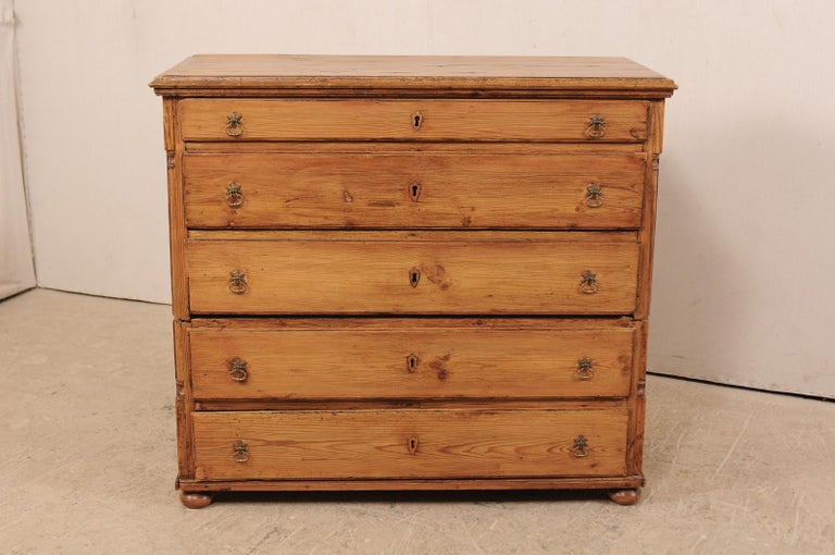 Swedish Chest-on-chest, Mid-19th Century at 1stDibs