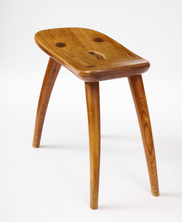 Swedish Curved Stool, Attrib.. to Josef Frank, c. 1940 For Sale at ...