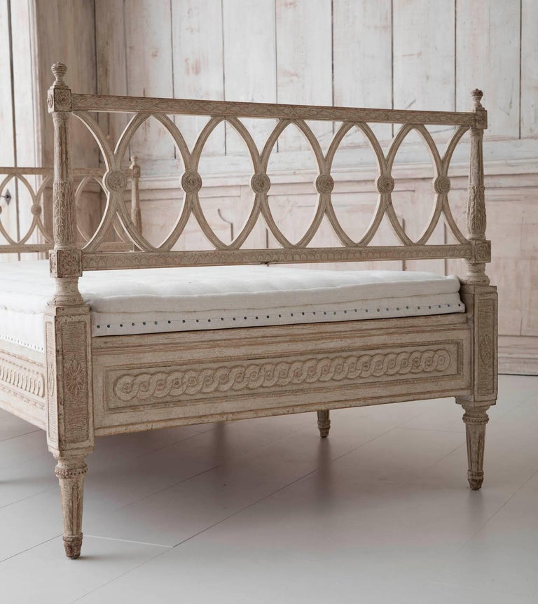 Swedish Daybed Sofa in the Gustavian Style at 1stdibs