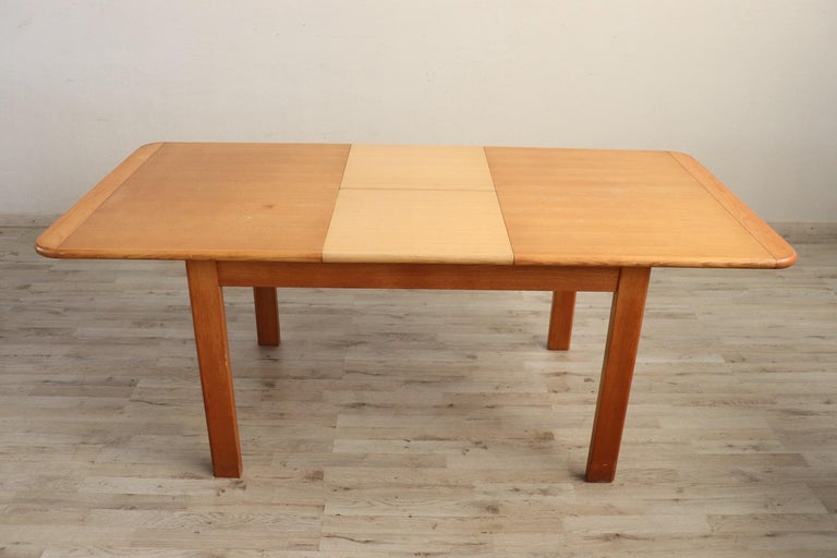 Swedish Design Extendable Dining Table For Sale at 1stDibs