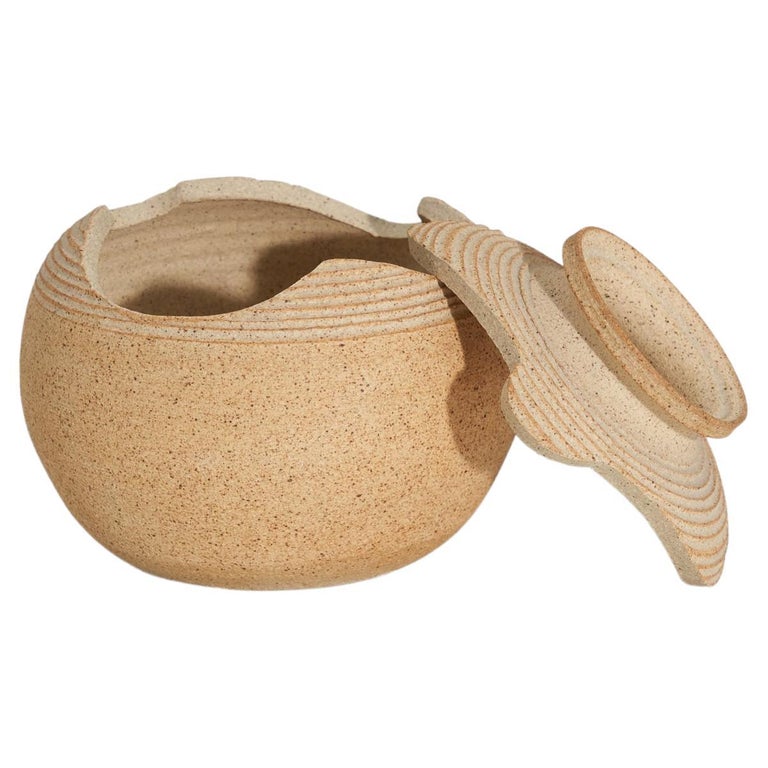 Swedish Designer, Jar or Vase, Stoneware, Sweden, c. 1960s For Sale at ...