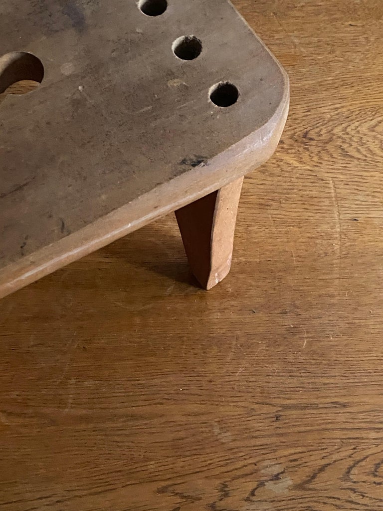 Swedish Designer, Minimalist Sauna Stool, Solid Pine, Sweden, 1950s For ...
