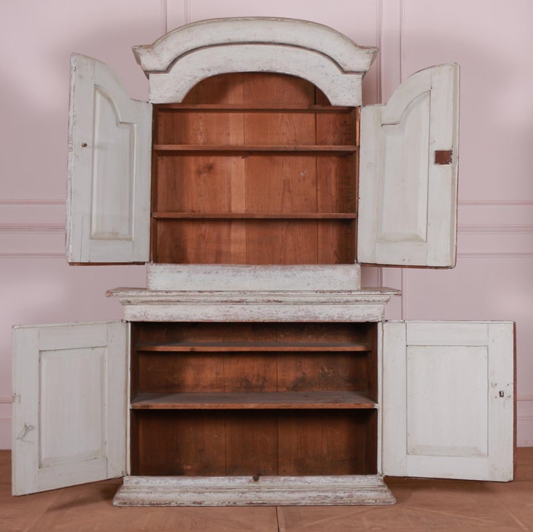 Swedish Dome Topped Cupboard For Sale at 1stDibs
