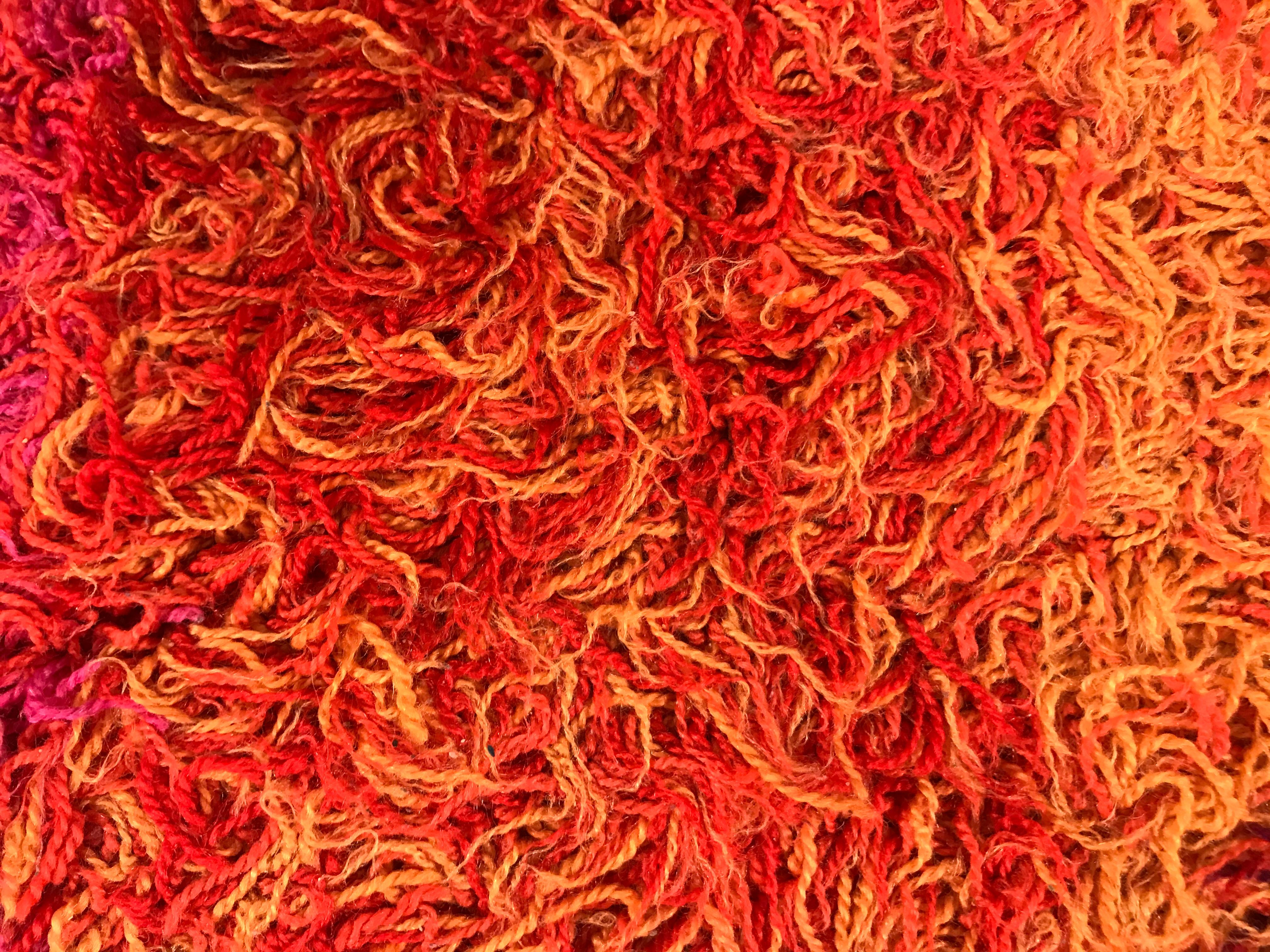 Swedish Ege Rya Rug "Kosmos" Blekingerya Attributed to Marianne Richter ...