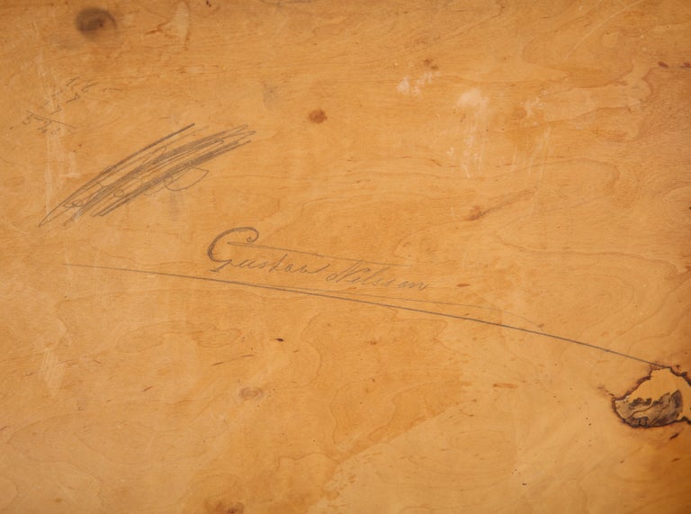 Swedish Elm And Elm Root Table, Circa 1940s For Sale at 1stDibs