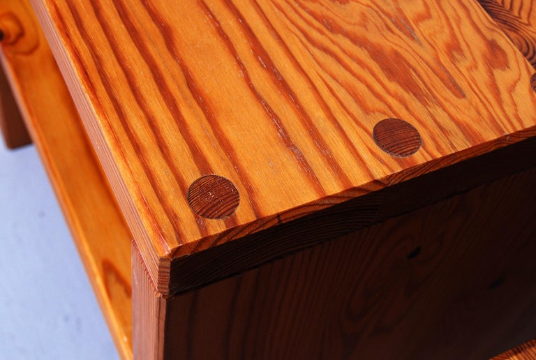 Swedish End Tables in Pine by Sven Larsson at 1stDibs