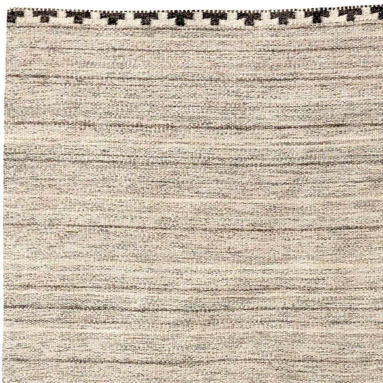 Swedish Flat Weave Rug by Rakel Callander For Sale at 1stDibs