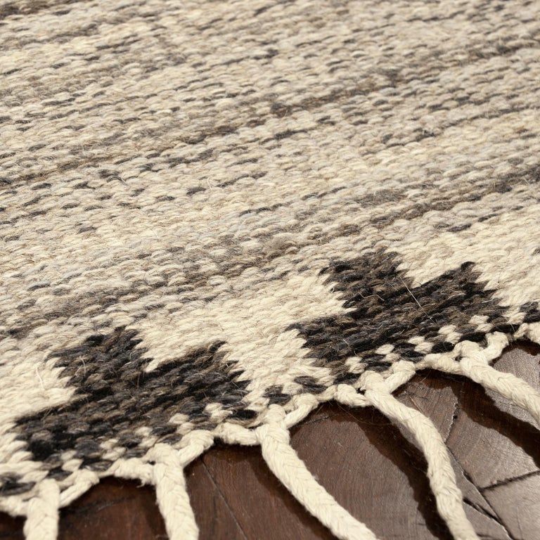 Swedish Flat Weave Rug by Rakel Callander For Sale at 1stDibs