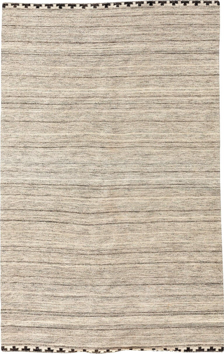 Swedish Flat Weave Rug by Rakel Callander For Sale at 1stDibs