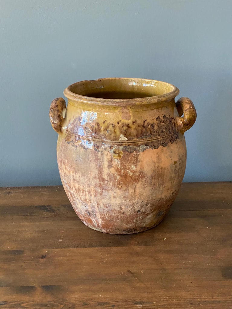Swedish Folk Art Pottery, Unique 19th Century Pottery Farmers Vase ...