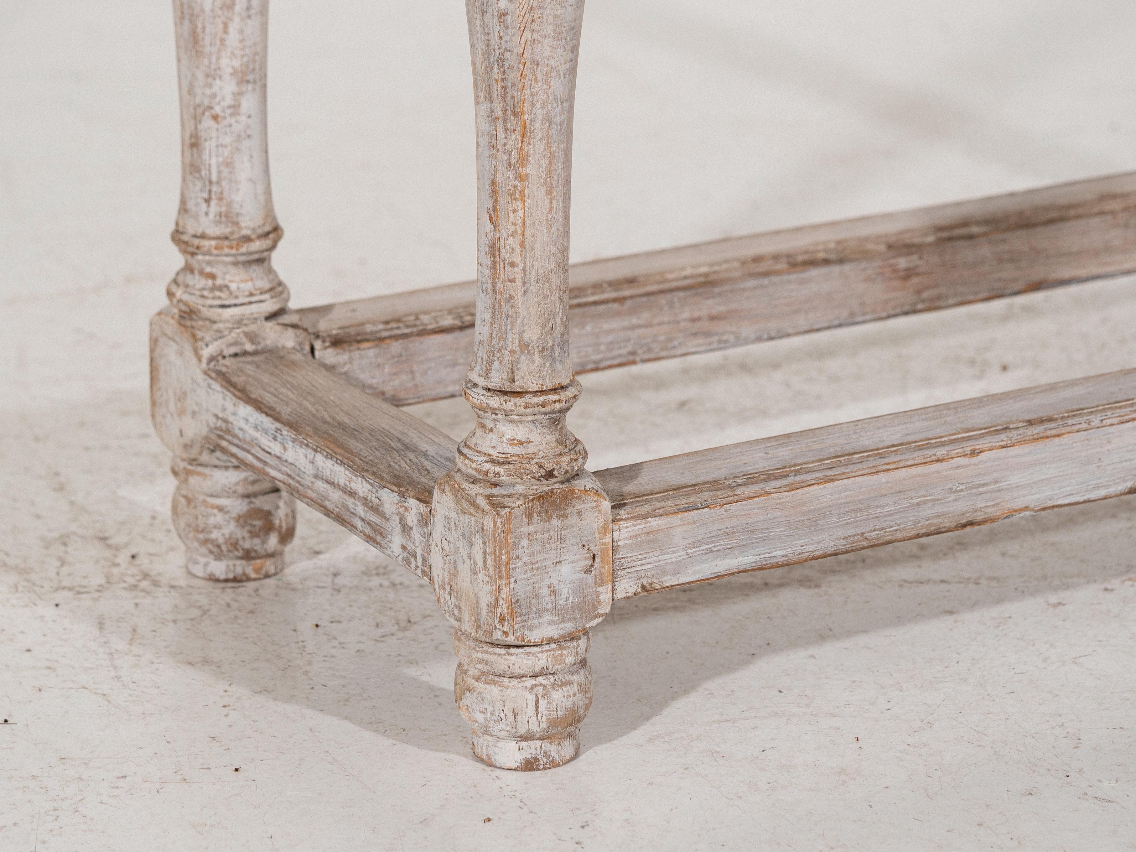 Swedish freestanding stone top table, circa 1750. For Sale at 1stDibs