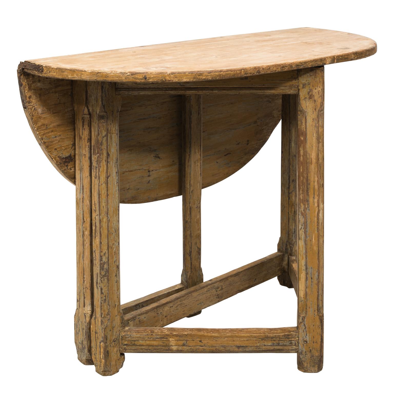 Swedish Gate Leg Table For Sale at 1stDibs