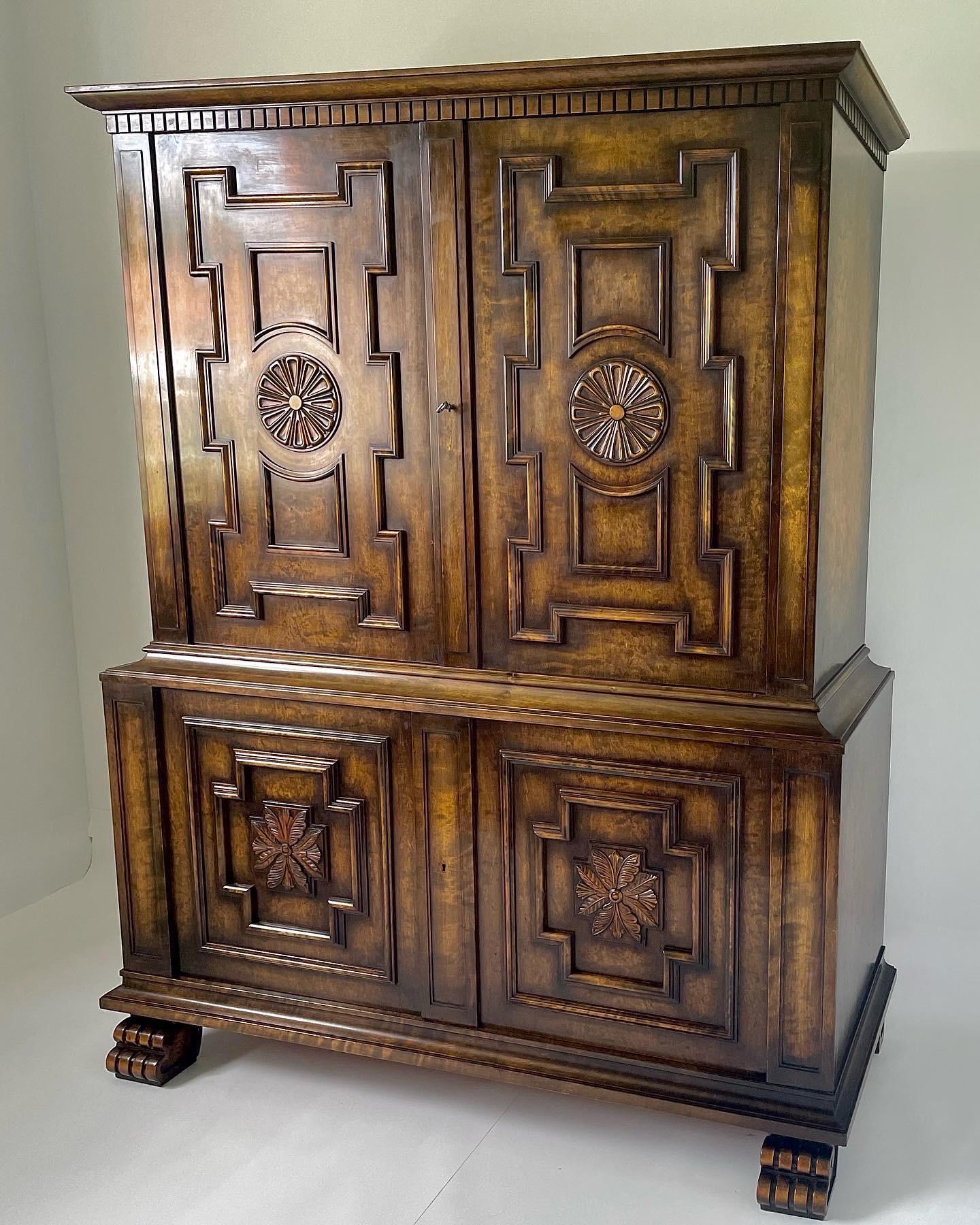 Swedish Grace Cabinet by Axel Einar Hjorth for Svenska Möbelfabrikerna ...