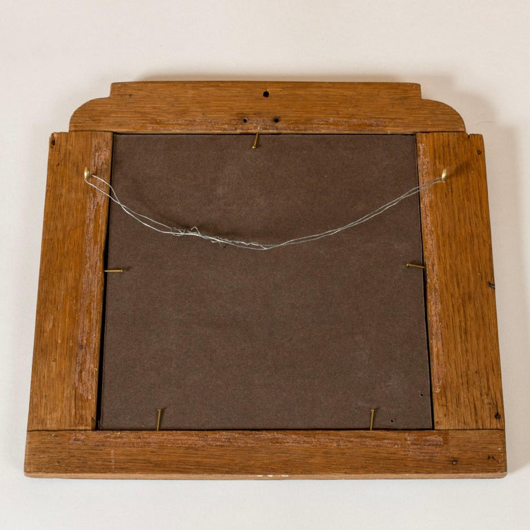 Swedish Grace Vintage Pewter Wall Mirror, Sweden, 1920s For Sale at 1stDibs