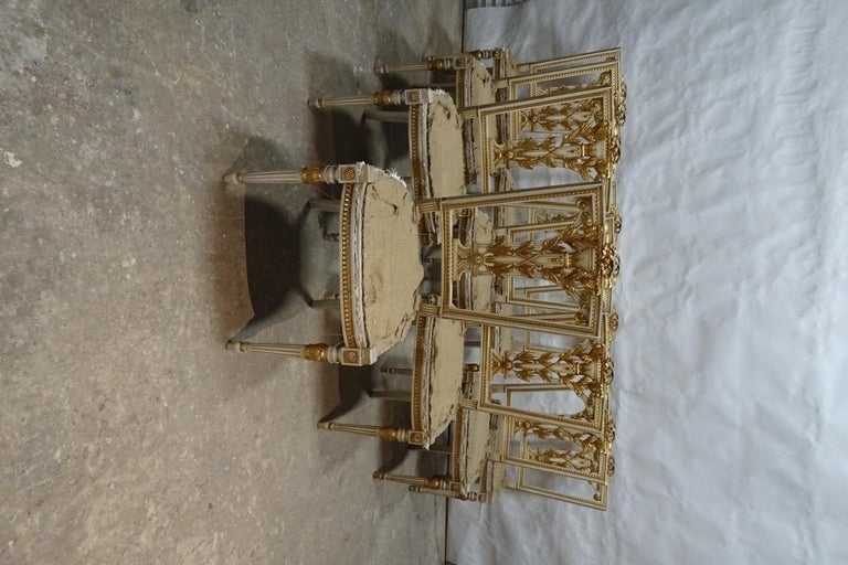 Swedish Gustavian Castle Chairs For Sale at 1stDibs