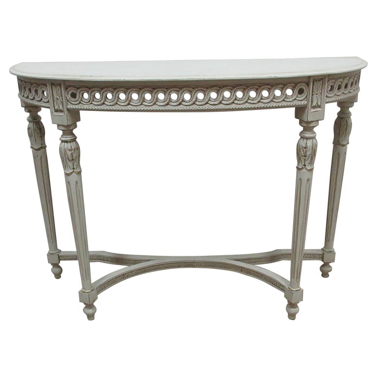 Swedish Gustavian Console Table For Sale at 1stDibs
