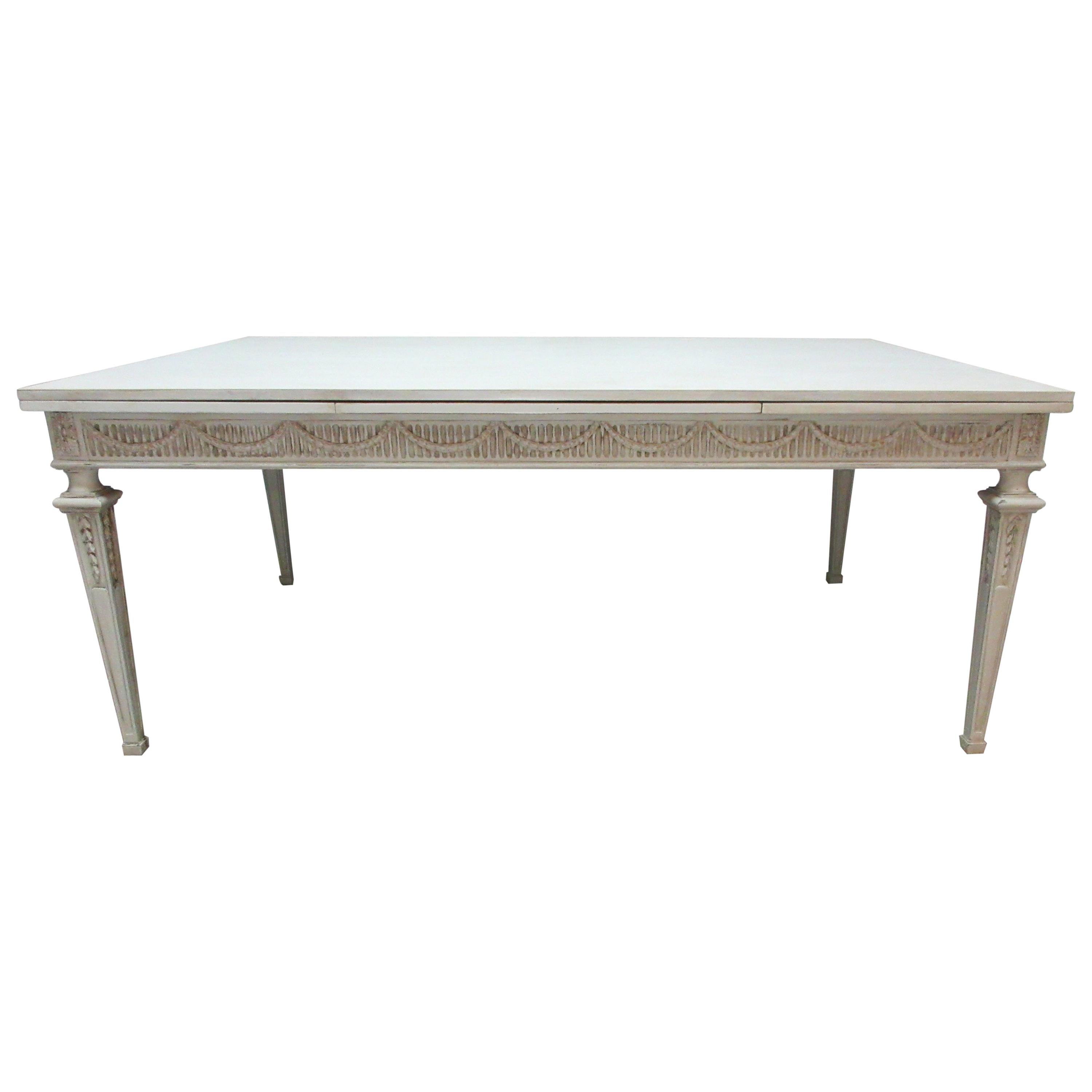 Swedish Gustavian Dining Table at 1stDibs