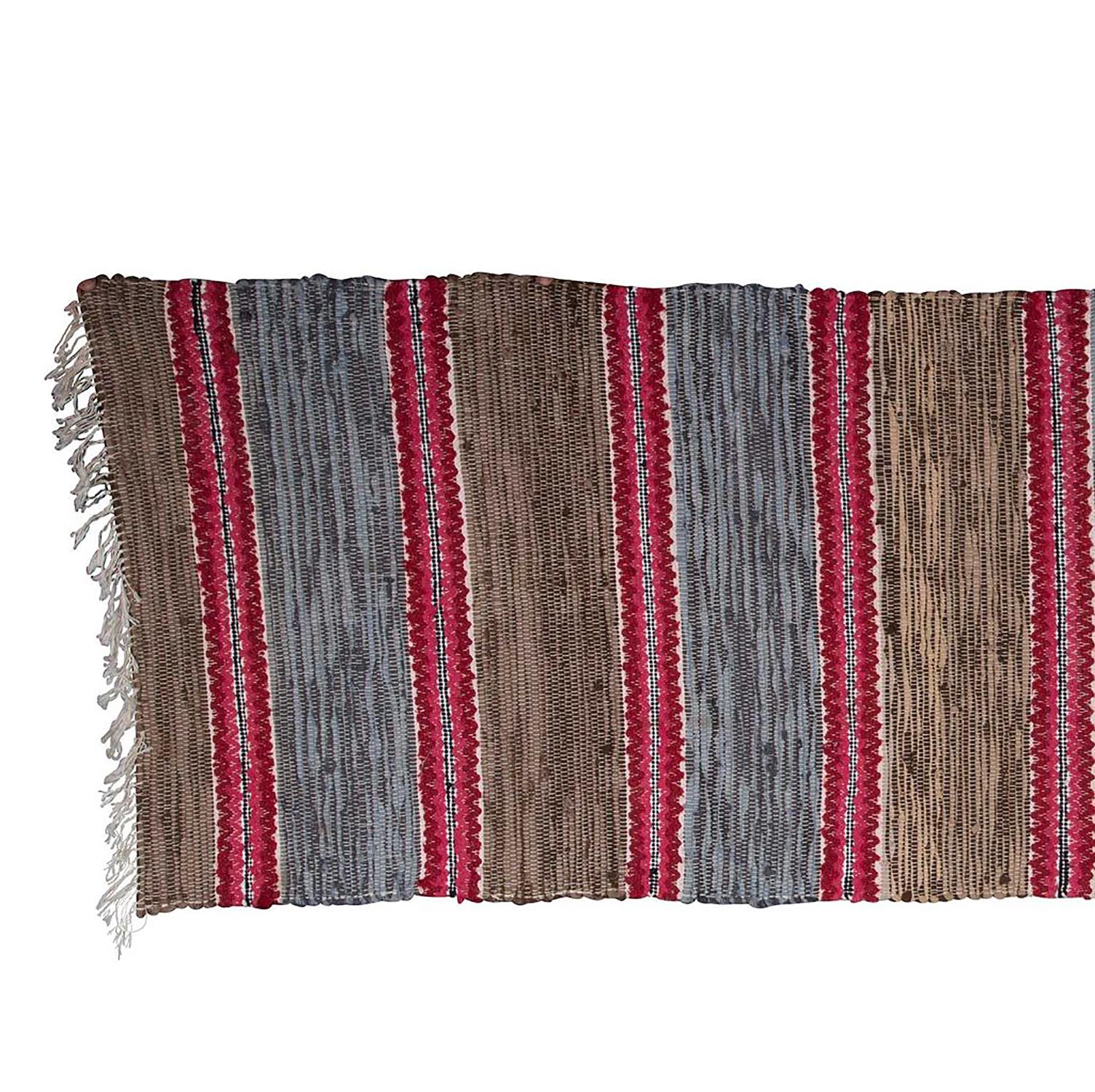 Swedish Handwoven Rug at 1stDibs