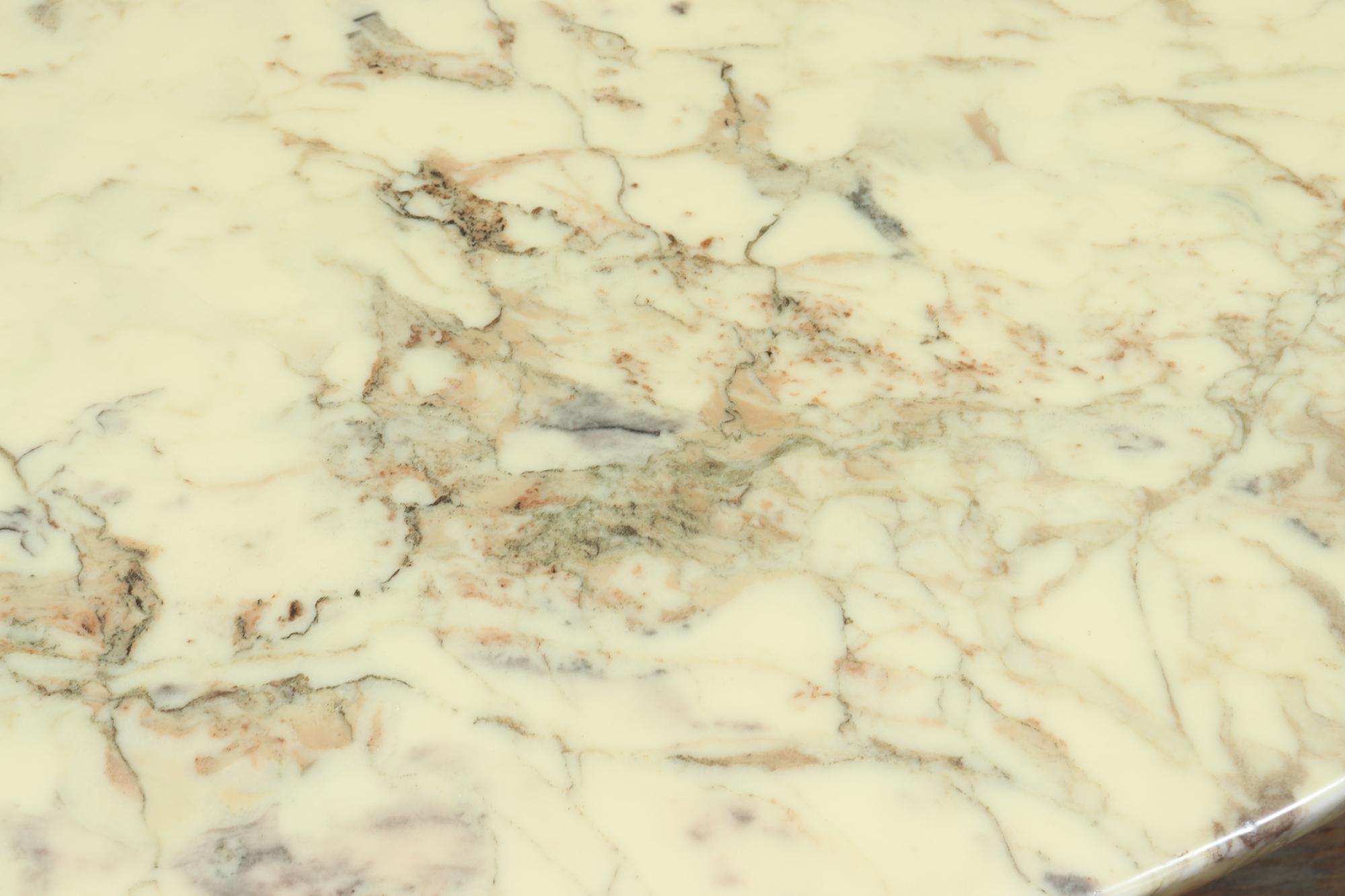 Swedish Midcentury Rosewood and Marble Spider Coffee Table at 1stDibs