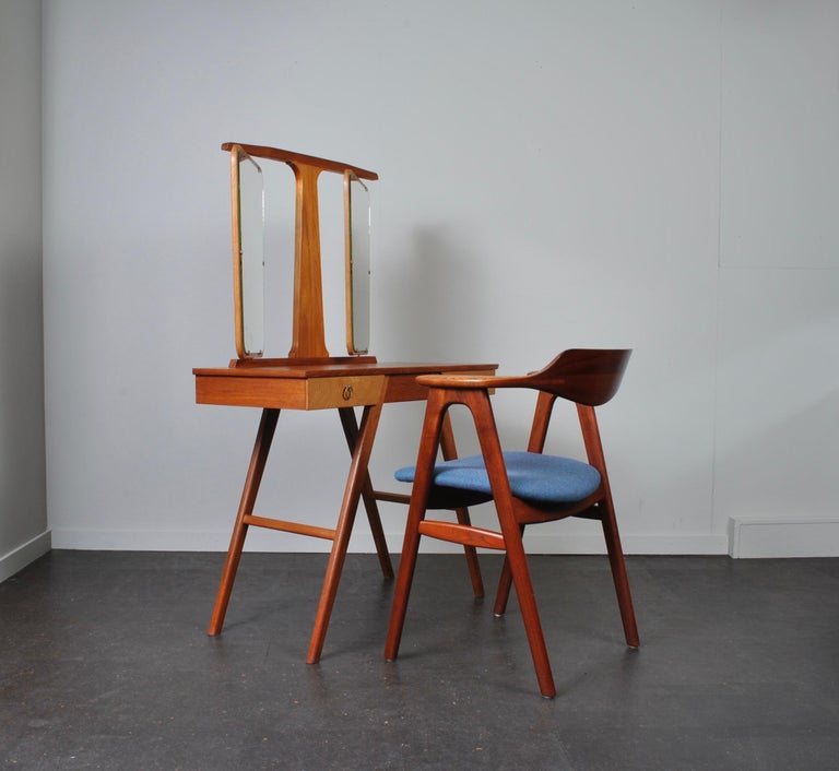Swedish Midcentury Vanity Unit Dressing Table at 1stDibs