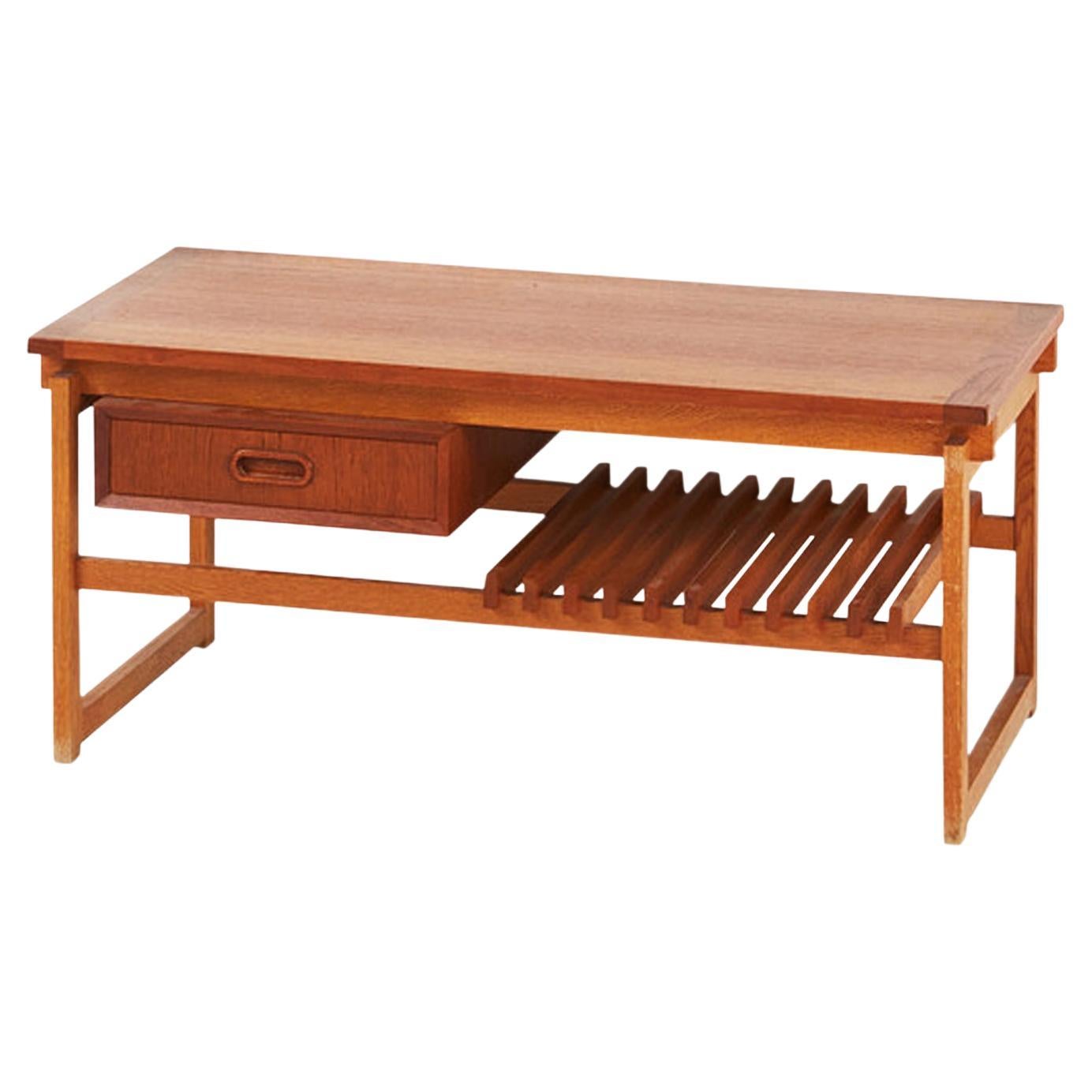 Swedish Modern Hallway / Entry Chest with Record Storage For Sale at ...