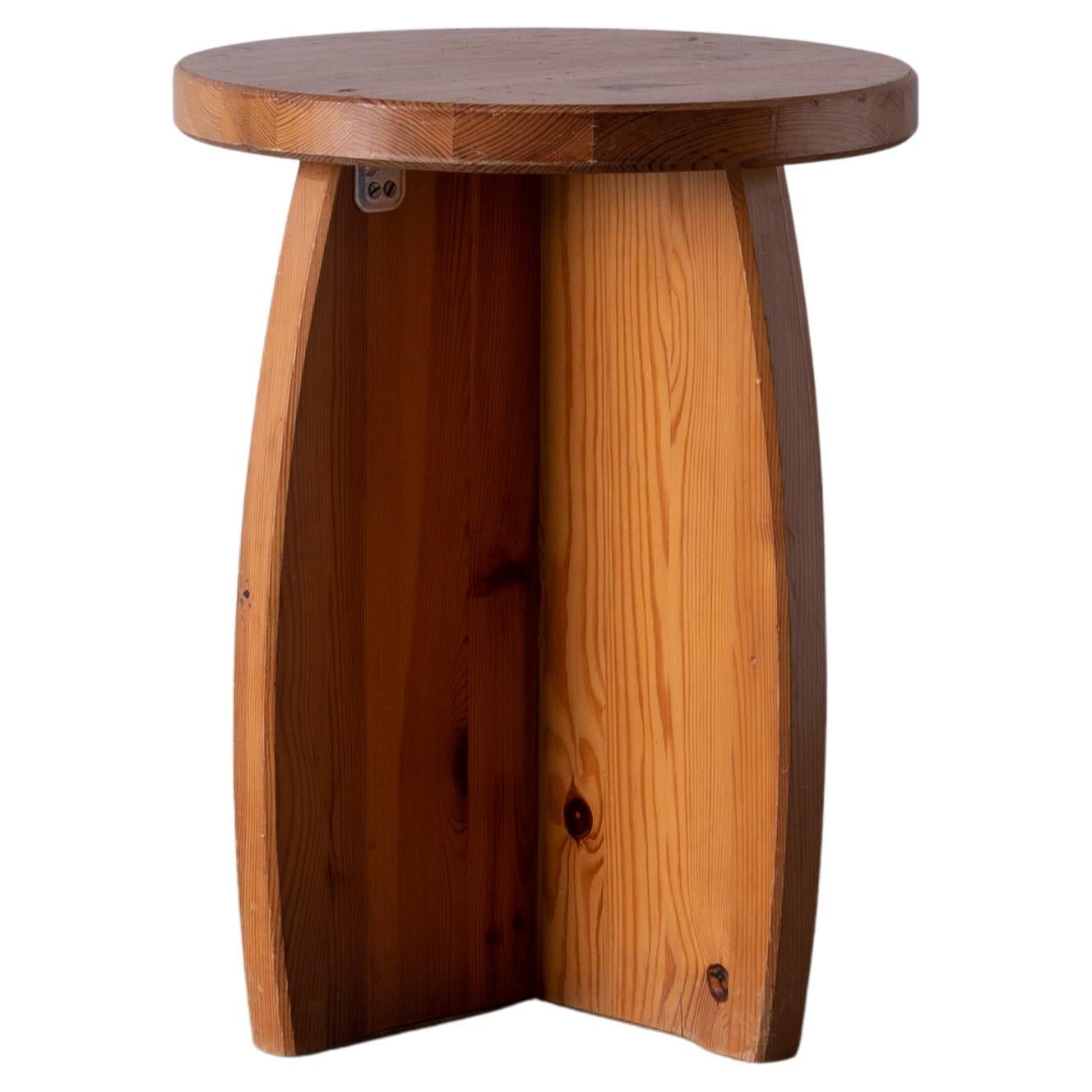 Swedish Modernist Designer, Minimalist Stools, Pine, 1970s For Sale at ...