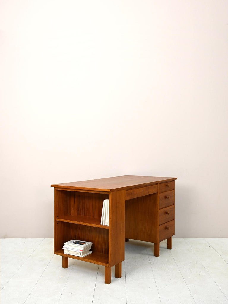 Swedish Modernist Vintage Desk For Sale at 1stDibs